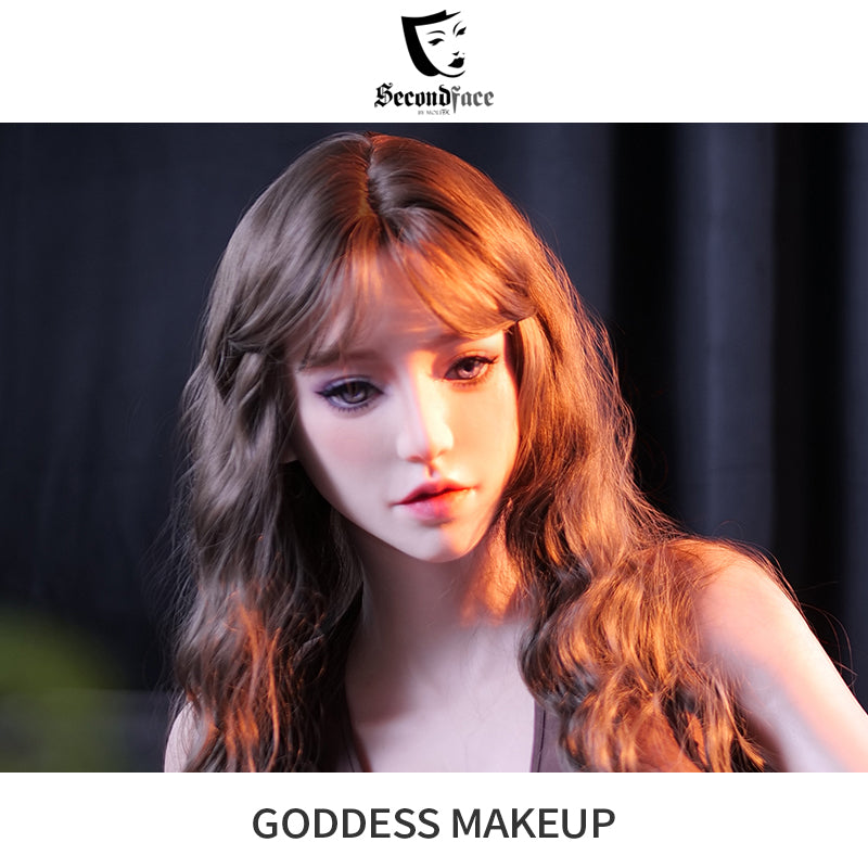 SecondFace by MoliFX | "Acedia The Sloth“ Goddess Makeup Female Mask b ...