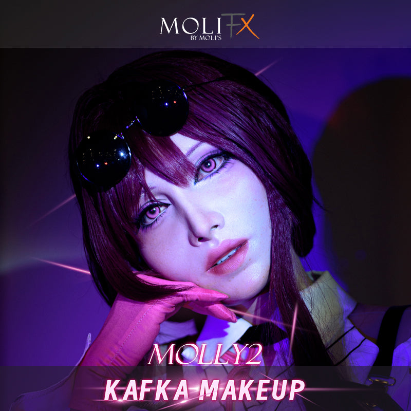 MoliFX | “Molly2” Kafka Makeup | SFX-Level Silicone Female Mask X03D ...